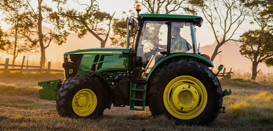 6B Series Tractor | 6 Series tractor | 95 - 140hp Tractor | John Deere AFME
